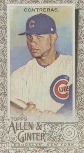 2020 Topps Allen & Ginter's - Willson Contreras #168 Mini Gold for sale ...