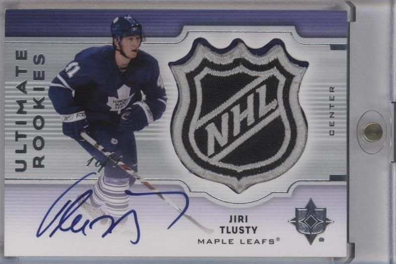 2007-08 Ultimate Collection - Ultimate Rookies Shield Logo #162 Jiri ...