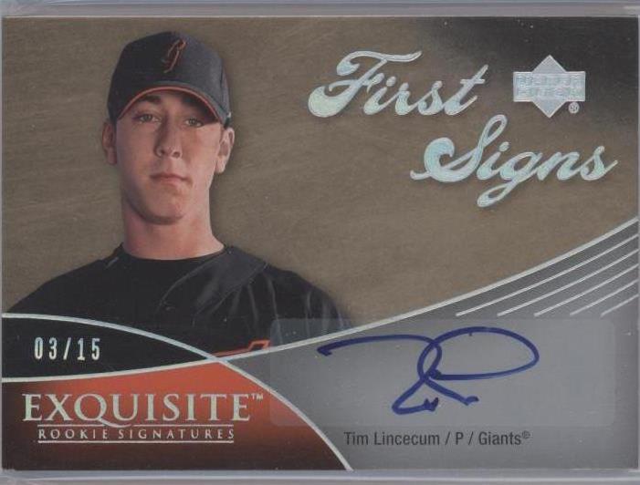 2007 Upper Deck Exquisite Rookie Signatures - First Signs Silver ...
