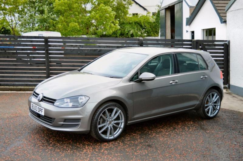2014 VW GOLF MK7 1.6 TDI SE LIMESTONE GREY FVSH FOCUS A3 | in ...