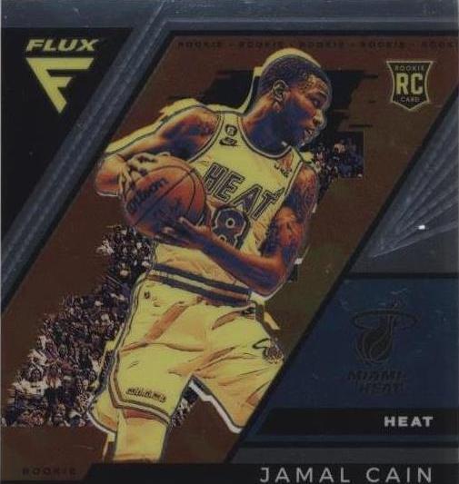 2022-23 Panini Flux - Flux Rookie Signatures Jamal Cain #FRS-JCN (AU ...