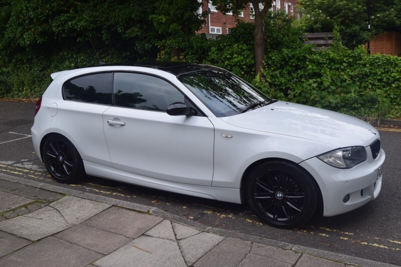 BMW 120i white 2008 petrol £3,799 | in Ealing Broadway, London | Gumtree