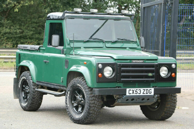 Modern Classic 2003 Land Rover Defender TD5 COUNTY Pick Up Reduced To ...