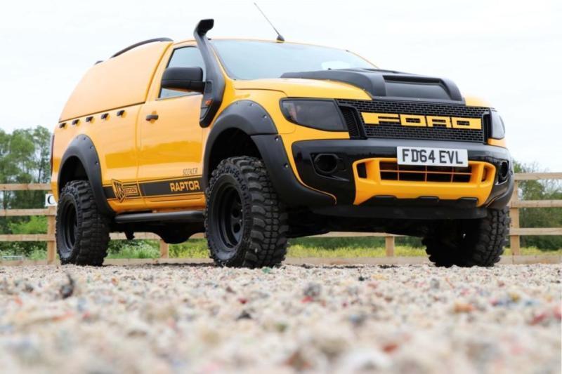 2014 Ford Ranger Seeker Raptor JCB edition 150 4WD single regular cab ...