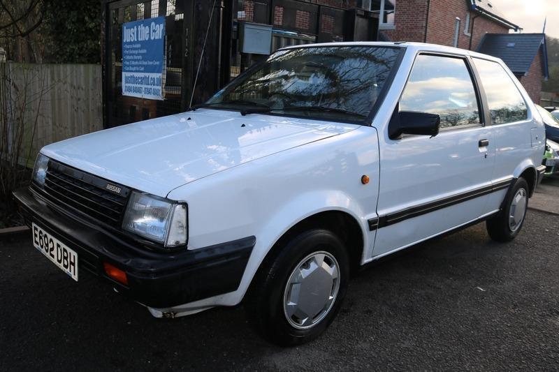 1988 (E Reg) Nissan Micra 1.0 White 3 Door Automatic Long MOT One Lady ...