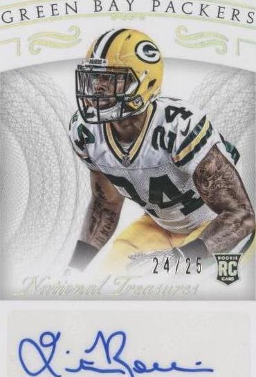 2015 Panini National Treasures - Rookie Signatures Silver #147 Quinten ...