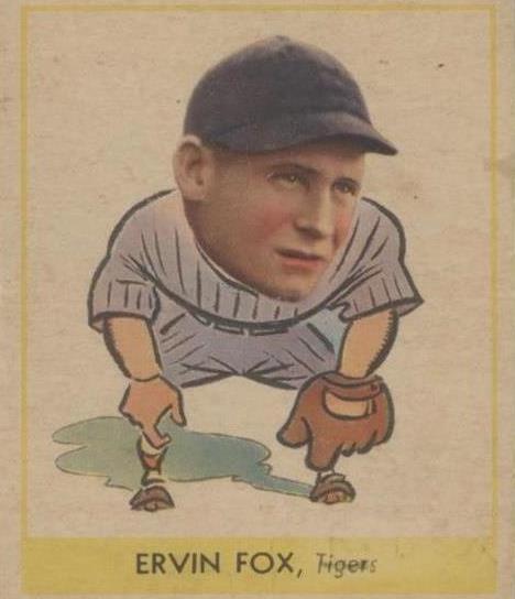 1938 Goudey Big League Chewing Gum - #242 Pete Fox (RC) for sale online ...
