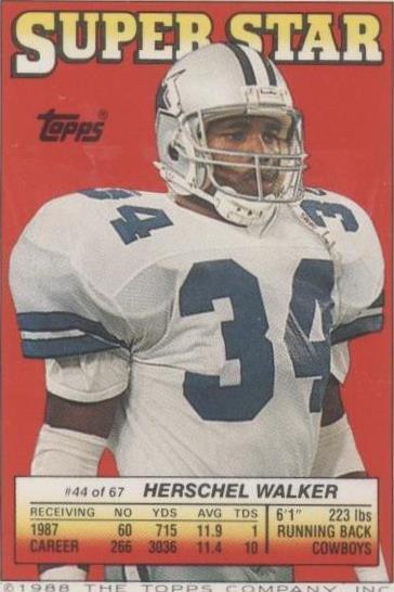 1988 Topps Super Star Sticker Back Cards - Kenny Easley 136, Charles ...