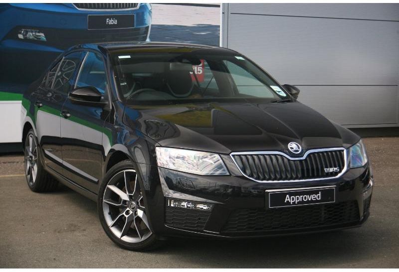 Skoda Octavia 2.0 TDi CR vRS (184bhp) (black metallic) 2014 | in County ...