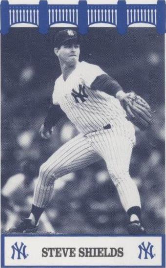 1992 The Wiz/Minolta New York Yankees of the '80's - Steve Shields for ...