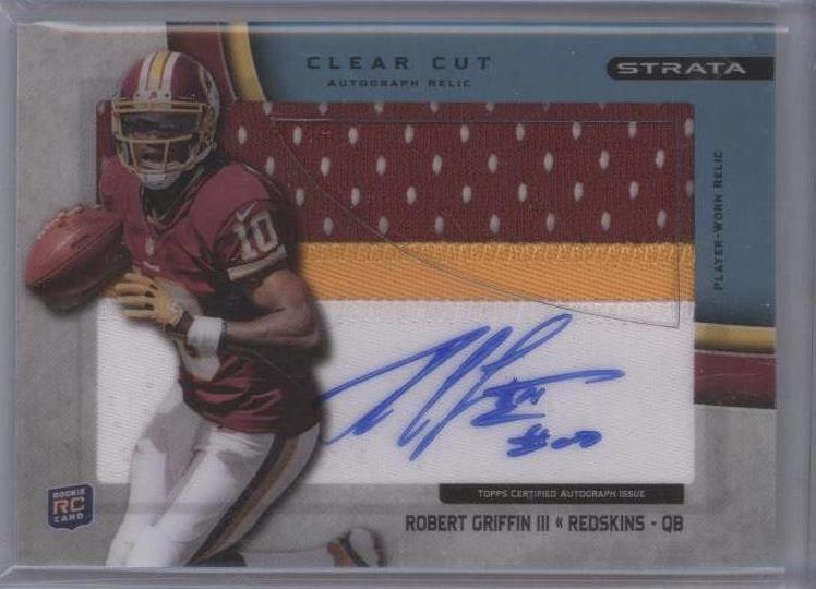 2012 Topps Strata - Clear Cut Autograph Rookie Relics Blue Patch #CCAR ...