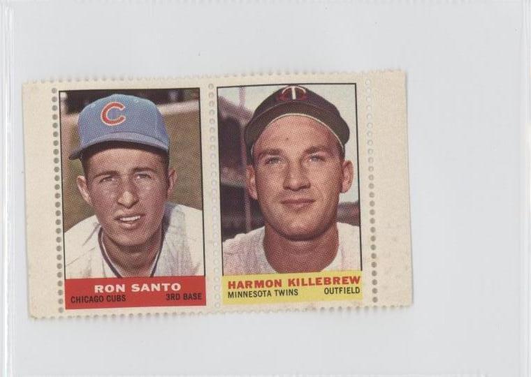 1964 Topps Bazooka Stamps - Harmon Killebrew, Ron Santo Pairs for sale ...