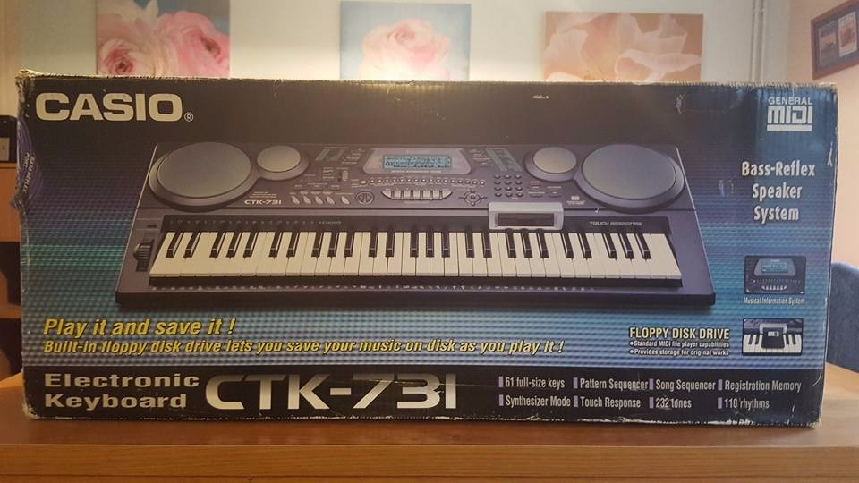 CASIO CTK-731 ELECTRONIC KEYBOARD | in Sherborne, Dorset | Gumtree