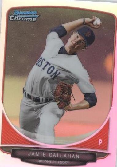 2013 Bowman Chrome Minis - Refractor #99 Jamie Callahan /125 (RC) for ...