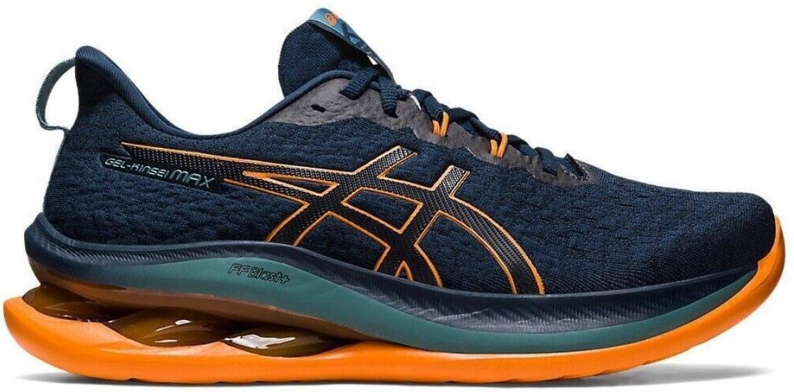 Size 7 - ASICS Gel Kinsei Max French Blue Bright Orange for sale online ...