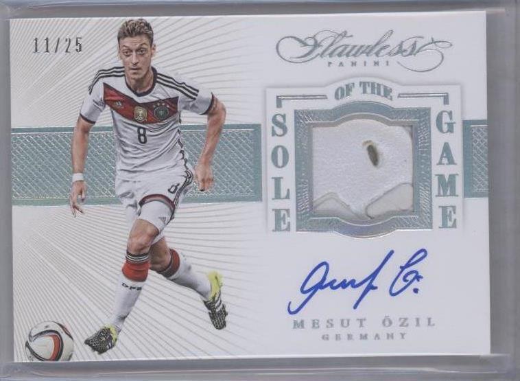 2015-16 Panini Flawless - Sole of the Game Relic Signatures Mesut Ozil ...