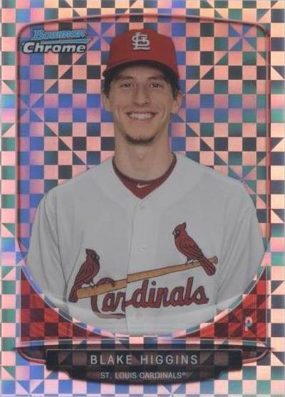 2013 Bowman Chrome Minis - Blake Higgins #143 X-Fractor /100 (RC) for ...