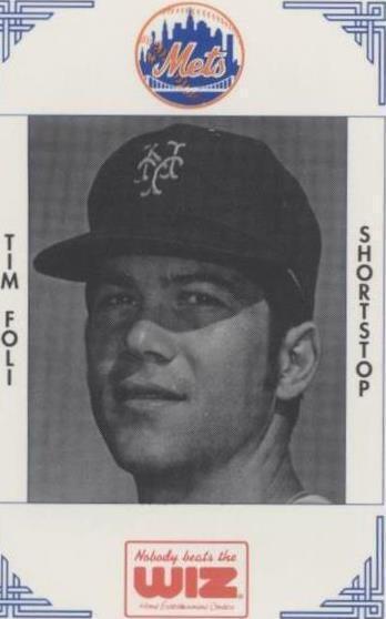 1991 The Wiz/AT&T New York Mets - Tim Foli #120 for sale online | eBay