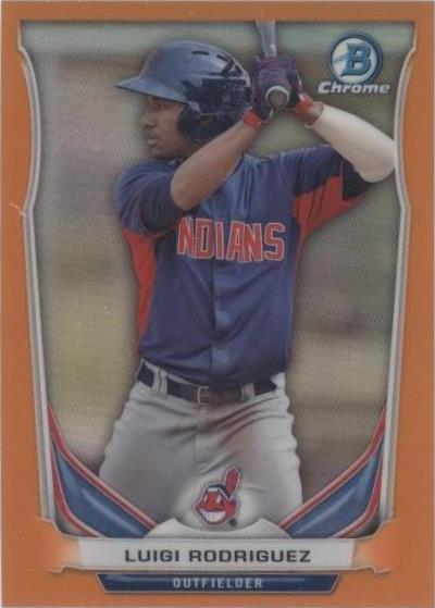 2014 Bowman Chrome Minis - Orange Refractor #83 Luigi Rodriguez /10 (RC) for sale online | eBay