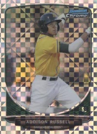 2013 Bowman Chrome Minis - X-Fractor #150 Addison Russell /100 (RC) for ...