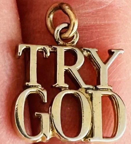 vintage TRY GOD gold overlay TIFFANY & CO. STERLING SILVER jewelry CHARM PENDANTのeBay公認海外通販｜セカイモン