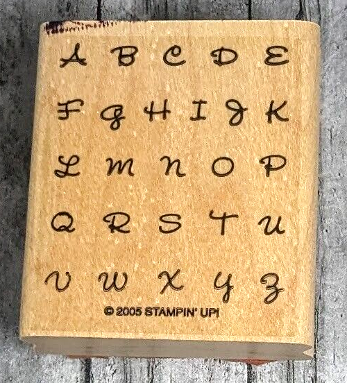 In' Calligraphy Alphabet | Stamp In' Calligraphy Alphabet | Stamp