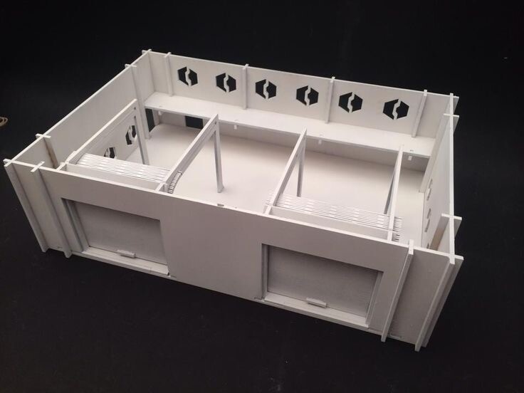 Plasticard Plastic Scale Model Building Card White 9 inch x 12 inch ...