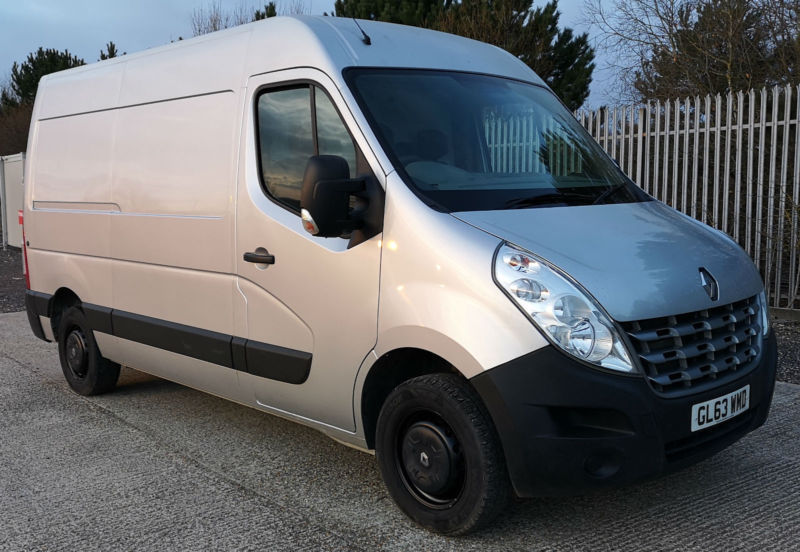 RENAULT MASTER BOXER RELAY TRANSIT MWB SILVER 350 LOW MILES VAN 2.3 ...