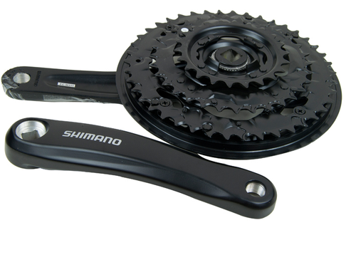 Shimano Altus FC-M311 MTB Bike Triple Crankset 7/8 Speed 170mm Square 42-32-22T | eBay
