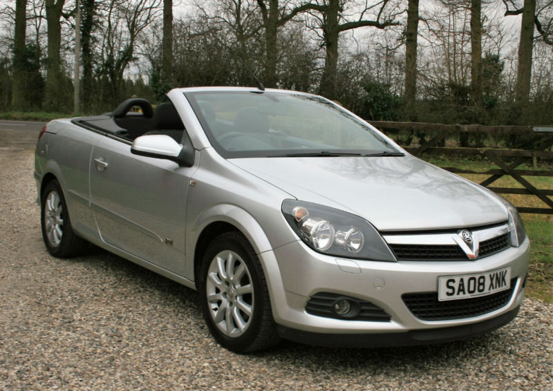 2008 VAUXHALL ASTRA 1.6 16v TWIN TOP SPORT CONVERTIBLE SALOON LOW 32500 ...