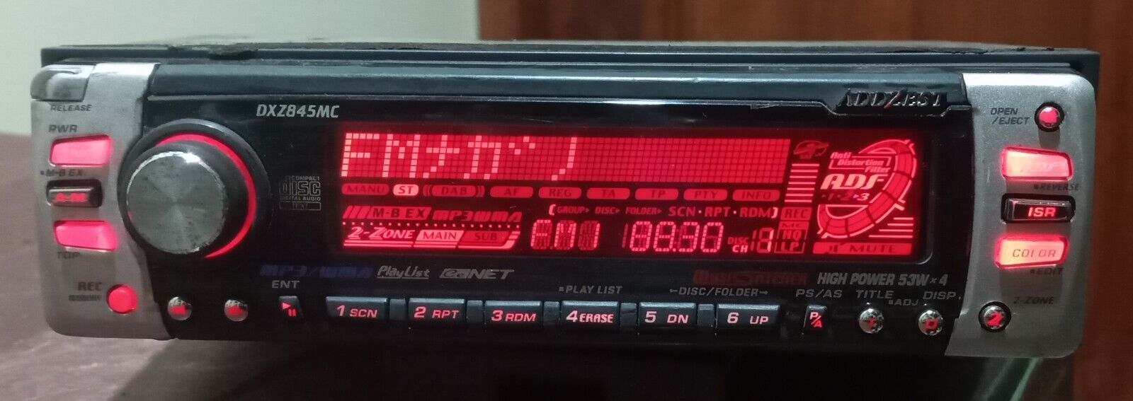 Clarion Addzest DXZ845MC Car Radio CD Receiver classic old Clarion Addzest DXZ845MC Car Radio CD Receiver classic old