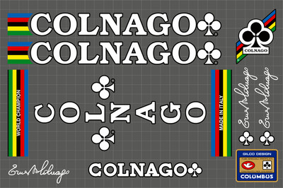 Decals, Stickers - Colnago Decals - Nelo's Cycles