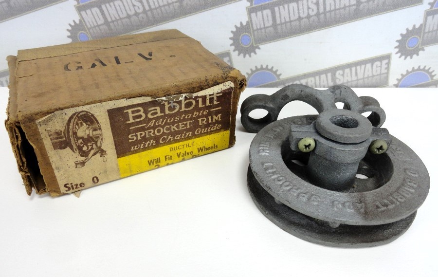 BABBITT Adjustable SPROCKET RIM w/Chain Guide - Size 0 (NEW in BOX) | eBay