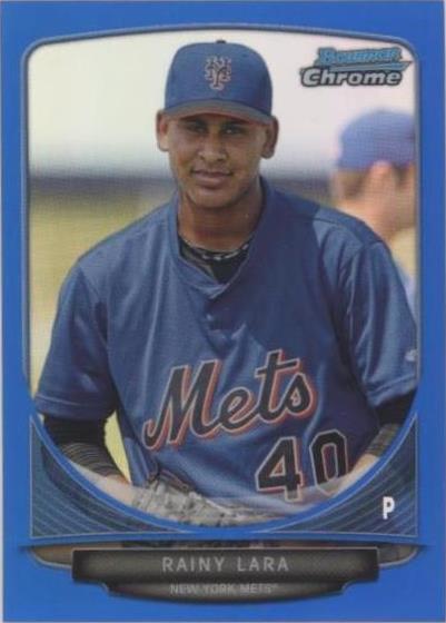 2013 Bowman Chrome Minis - Blue Refractor #71 Rainy Lara /99 (RC) for ...