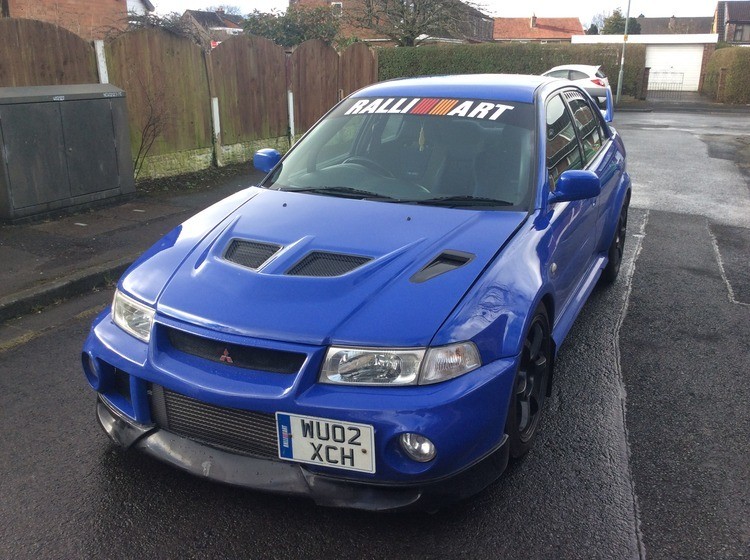 MITSUBISHI EVO 6 HIGHLY MODIFIED EVOLUTION RALLIART 520 BHP FULLY ...