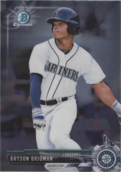 2017 Bowman Chrome Minis - Bowman Chrome Prospects Bryson Brigman # ...