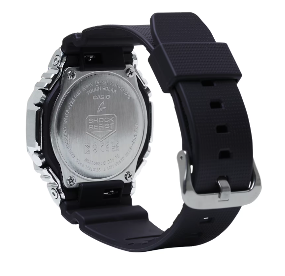 Pre-owned Casio G-shock Steel Tough Solar Bluetooth Basic Black Men's Watch Gbm2100-1a | ModeSens