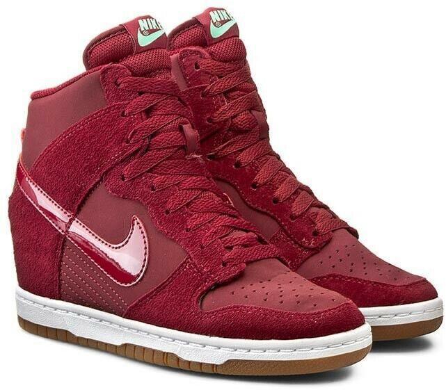 Nike Dunk Sky Essential High Team Red W for sale | eBay