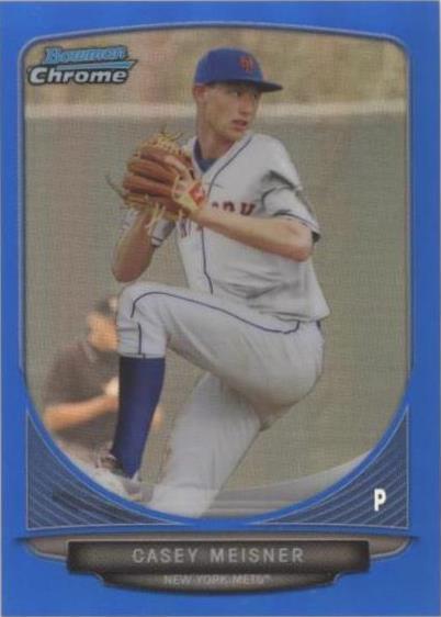 2013 Bowman Chrome Minis - Blue Refractor #152 Casey Meisner /99 (RC ...