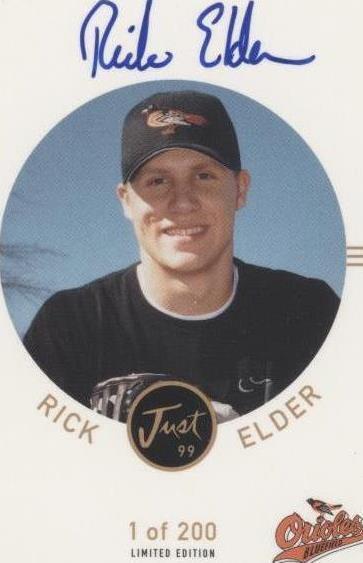 1999 Just Minors - Autographs Die-Cuts Rick Elder /200 (AU, RC) for ...
