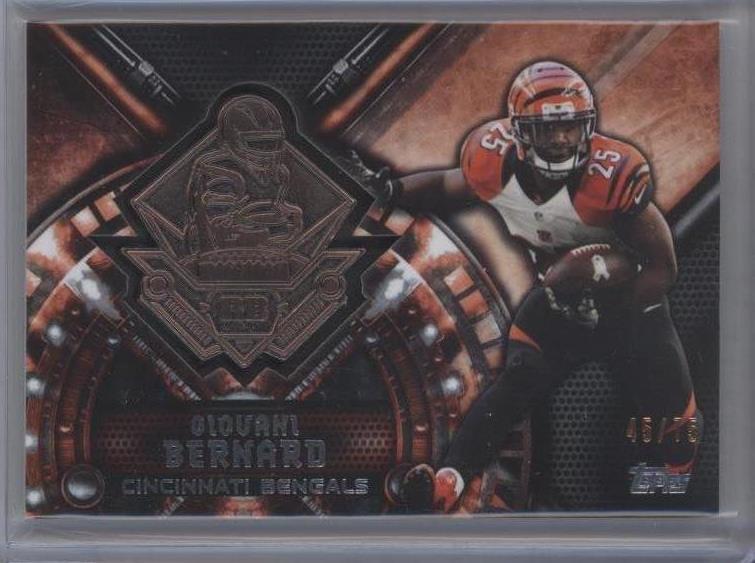 2015 Topps - Running Back Fantasy Club Bronze #RBFC-GB Giovani Bernard ...