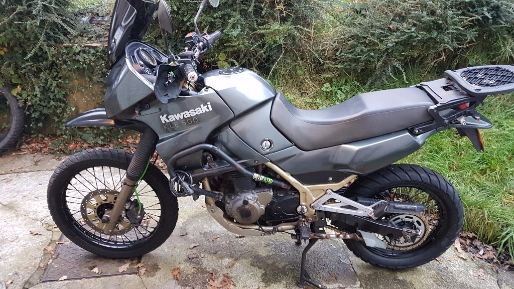 2006 Kawasaki KLE 500 kle500 perfect lightweight adventure bike ready ...