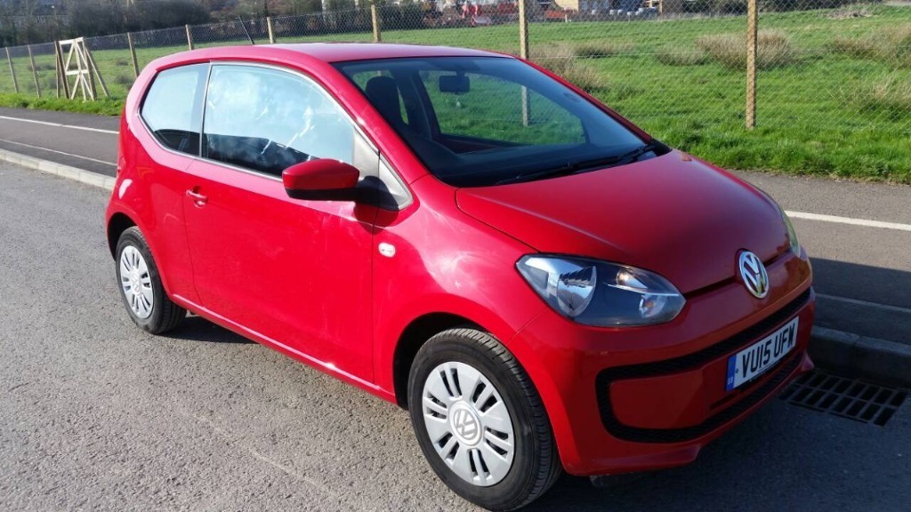 Volkswagen UP 2015, only 8600 miles, new Mot, red, manual | in ...