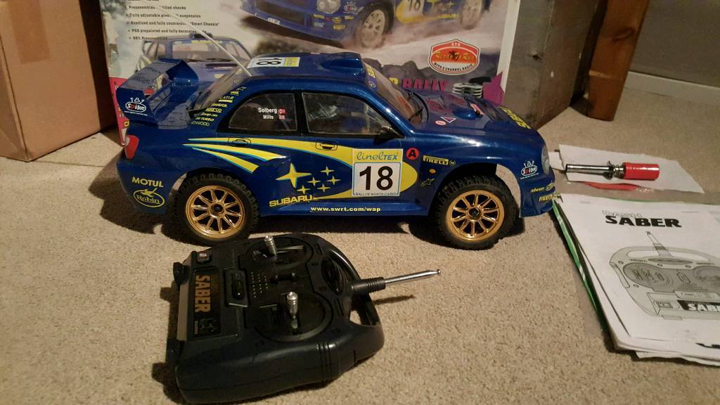 CEN 1/10 Rc Fun Factor Rally Car 4x4 Subaru impreza nitro RC car. | in ...
