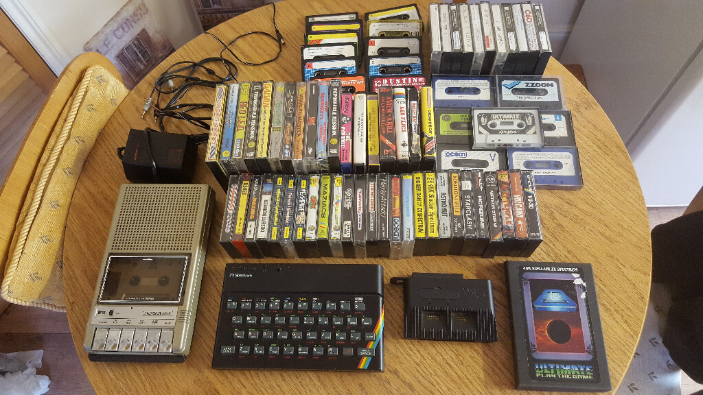 ZX Spectrum 48K + tape drive and excellent selection of games! please ...