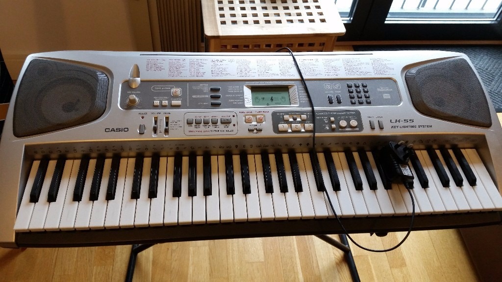 casio lk-55 key lighting keyboard/electronic piano | in Liverpool City ...