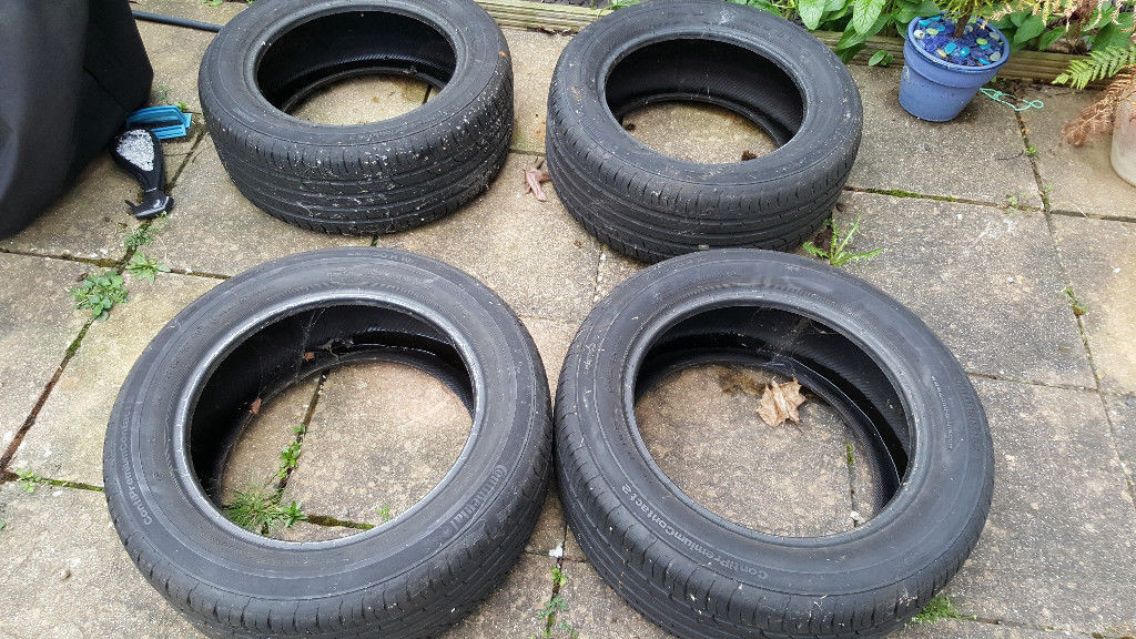 225/50 R16 92W nearly new tyres x 4 (Set) | in North Baddesley ...
