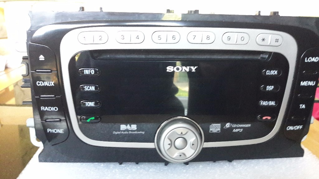 FORD MONDEO MK4 SONY MP3 6 DISC CAR RADIO CD PLAYER | in Birtley ...
