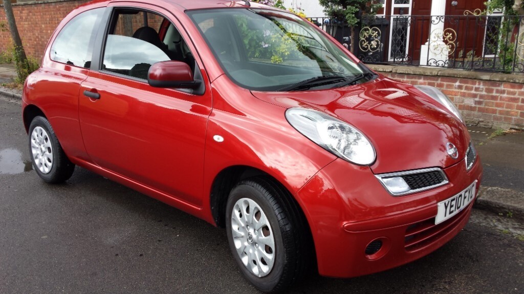 NISSAN MICRA 1.2 PURE DRIVE 10 2010 RED MOTED HISTORY IMMACULATE | in ...