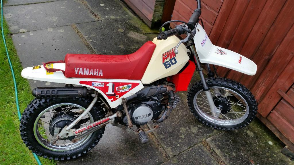 REDUCED BARGAIN Yamaha PW80 Kids Scrambler motor bike boys girls ride ...